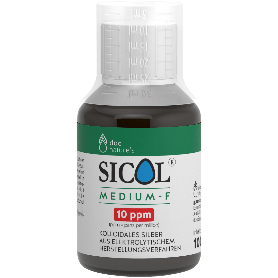 Kolloidales Silber Sicol medium-F, 10 ppm von Doc Nature’s bei greenist.de