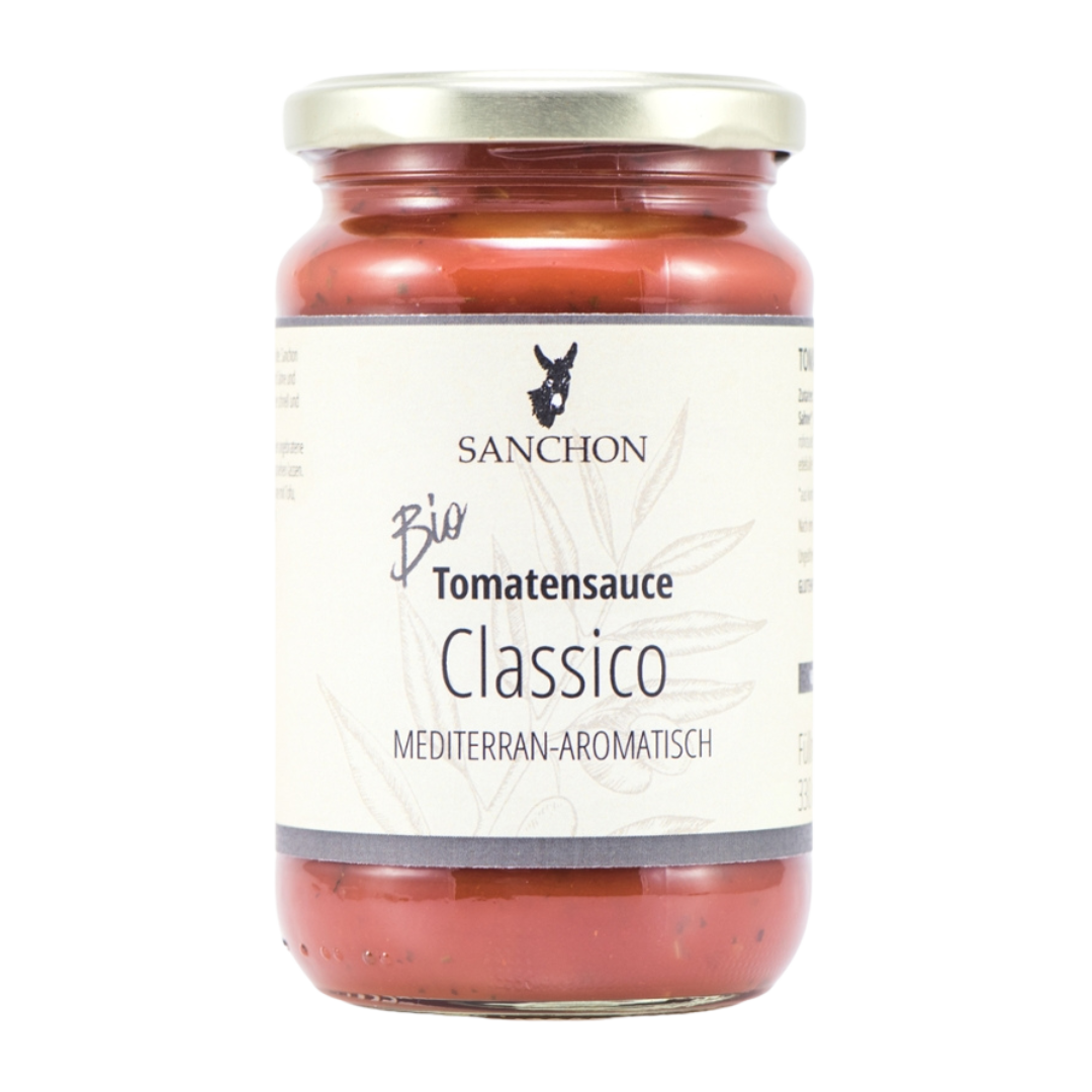 Bio Tomatensauce Classico von Sanchon bei greenist.de