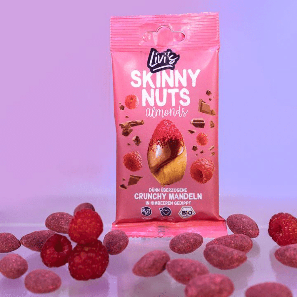 Bio Skinny Nuts Raspberry von Livi's bei greenist.de