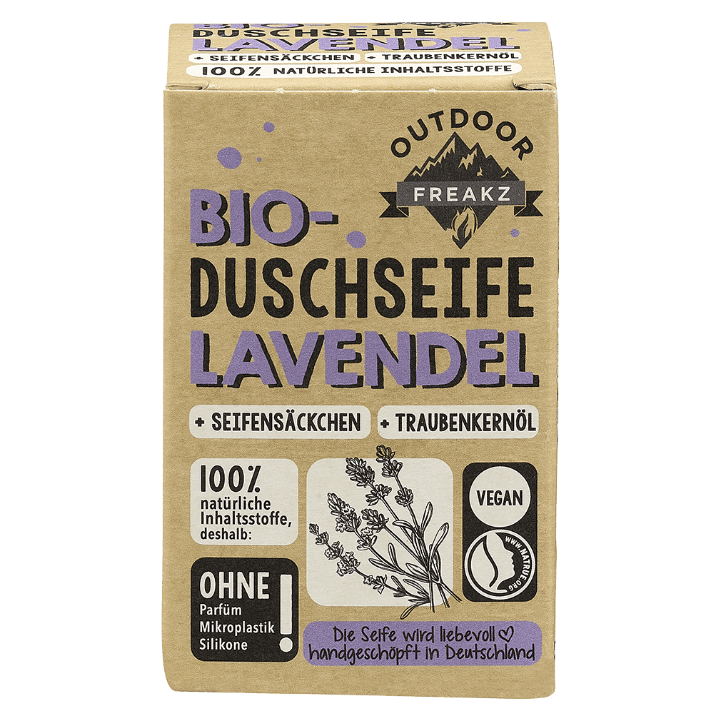 Duschseife Outdoor Freakz vegan handgemacht