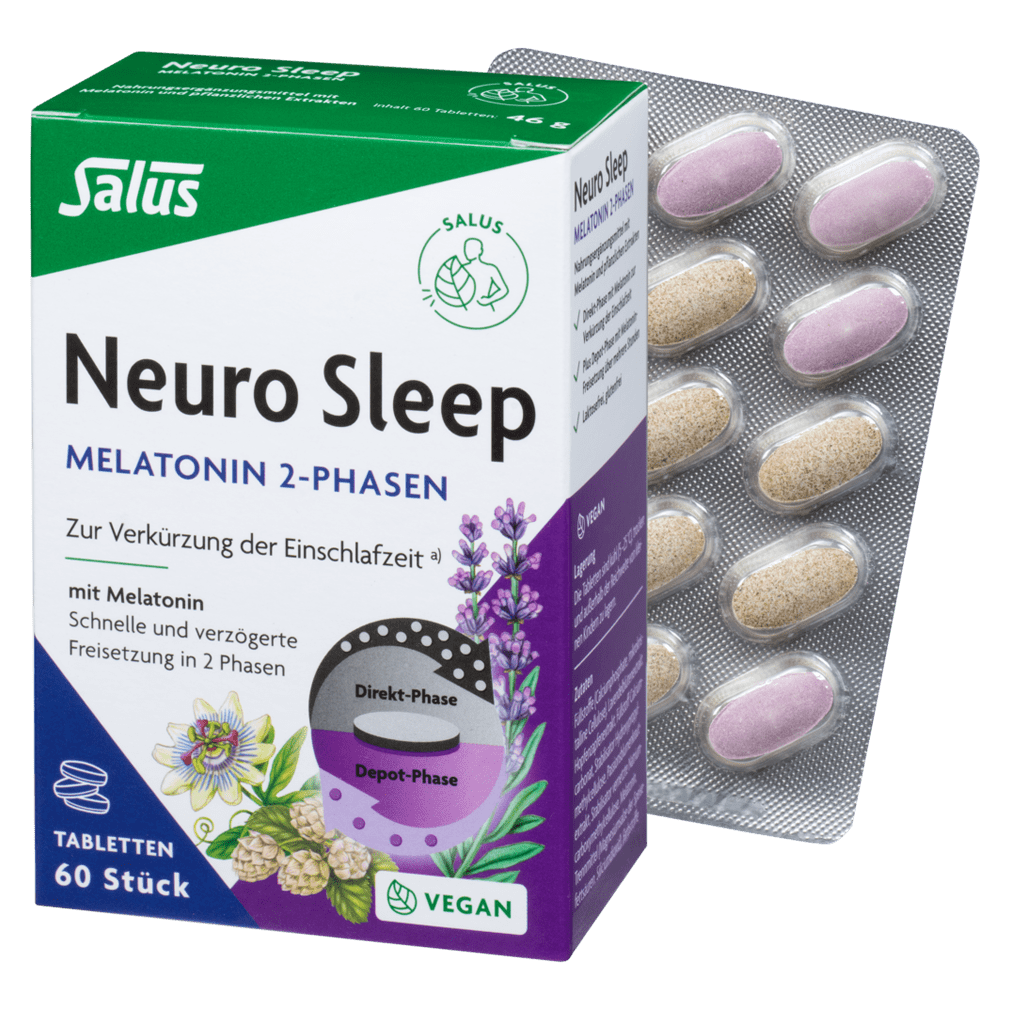Neuro Sleep Melatonin 2-Phasen Tabletten I greenist