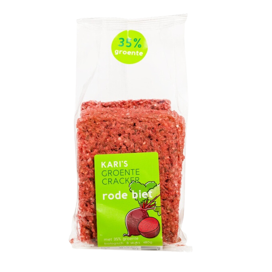 Bio Gemüse Cracker Rote Bete von Kari's Crackers bei greenist.de