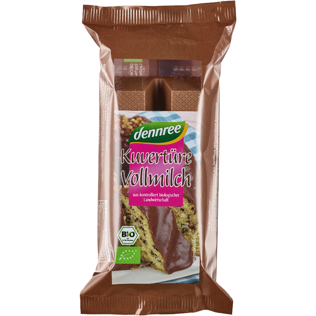 Bio Kuvertüre Vollmilch von dennree bei greenist.de
