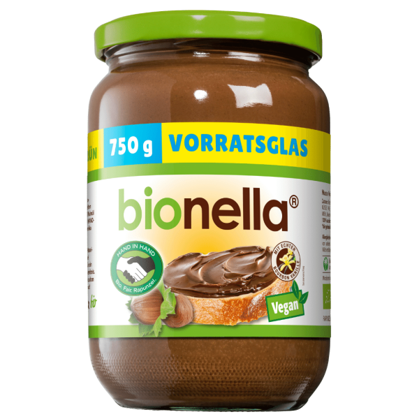 Bionella Nussnougat-Creme von Rapunzel bei greenist.de