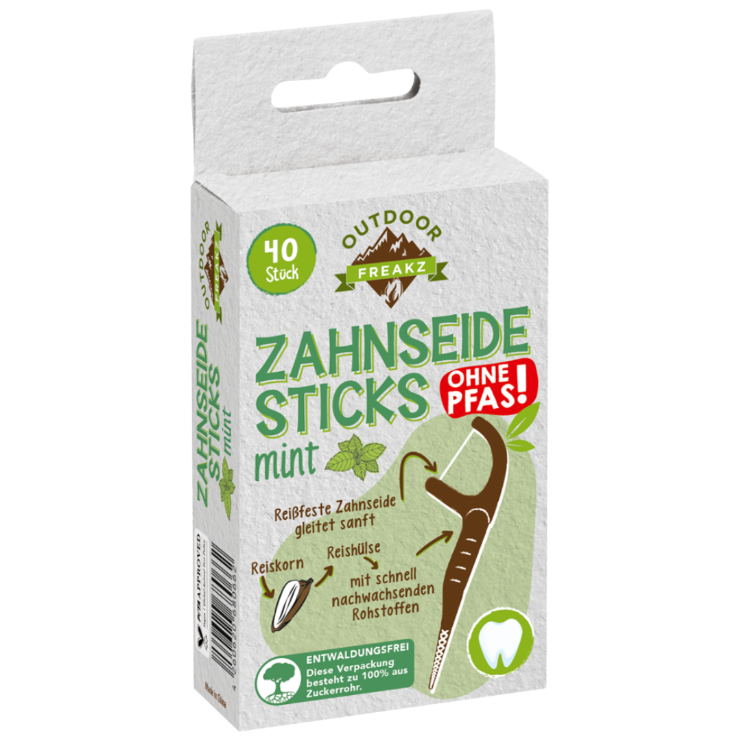 Zahnseide Sticks von Outdoor Freakz | greenist