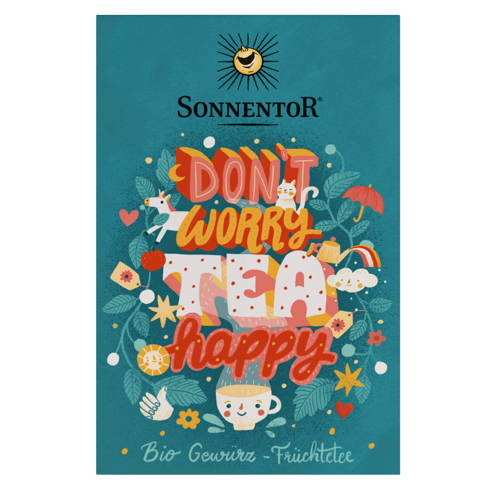 Bio Don't worry, TEA happy Tee von Sonnentor bei greenist.de