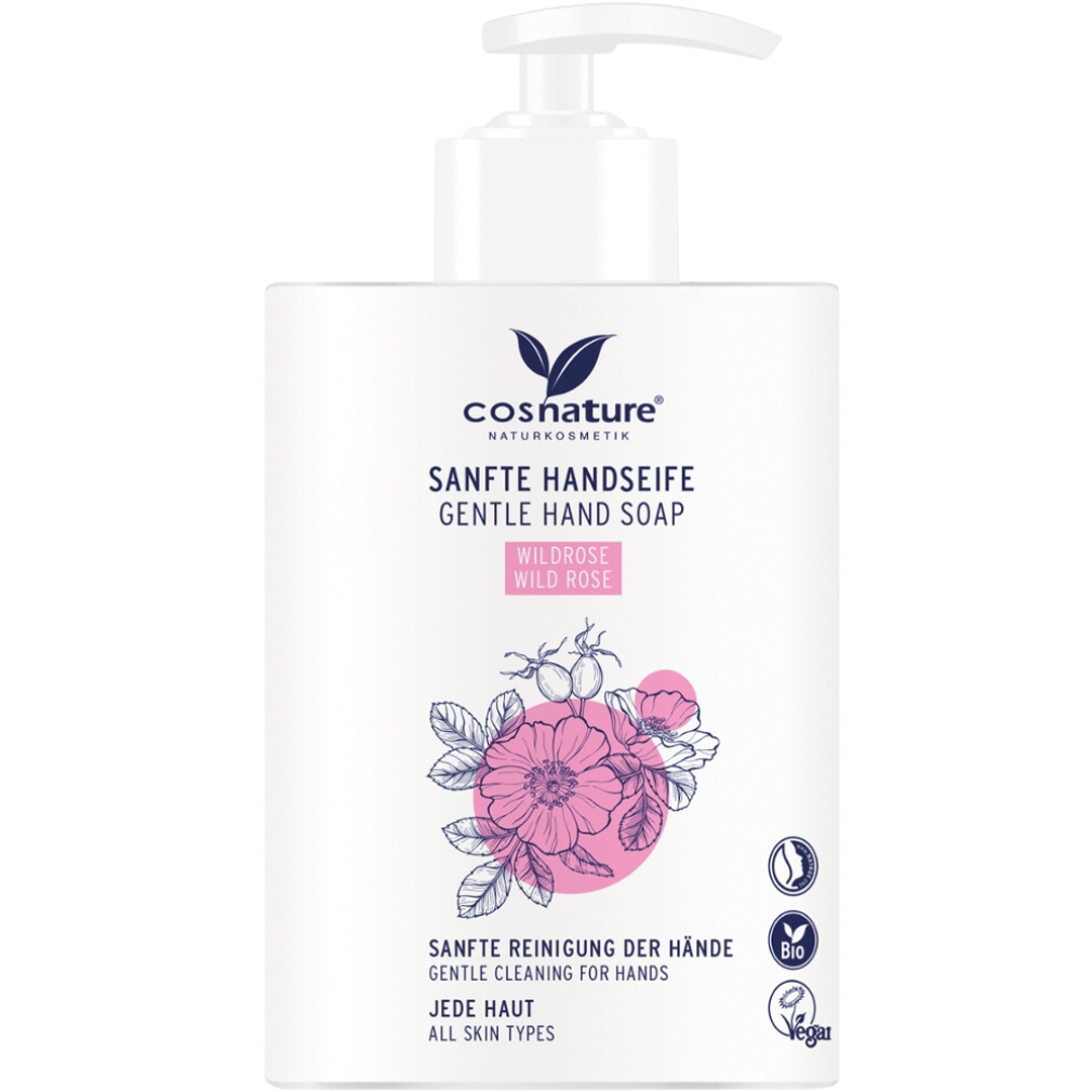 Sanfte Handseife Wildrose von Cosnature bei greenist.de