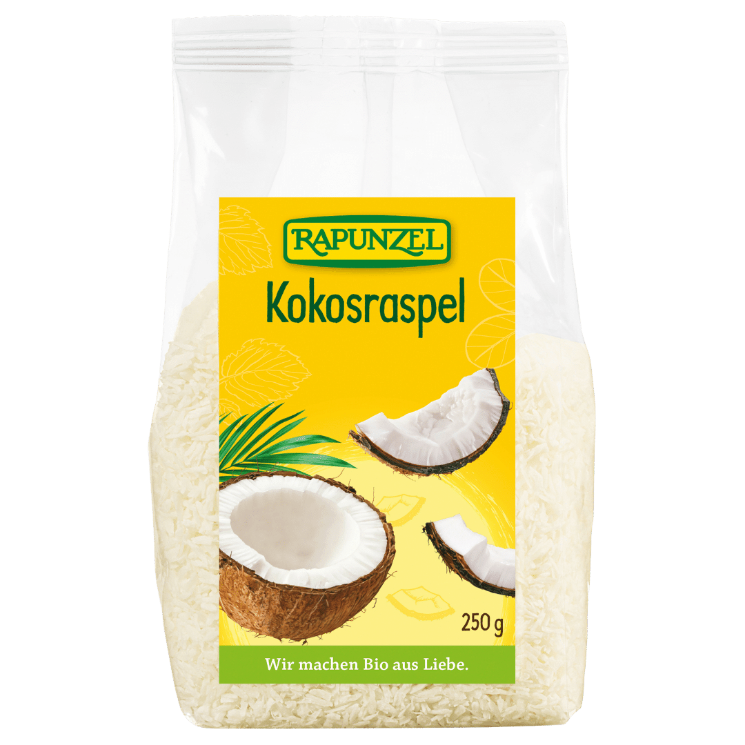 Bio Kokosraspel – exotisch, fein & vielseitig ️