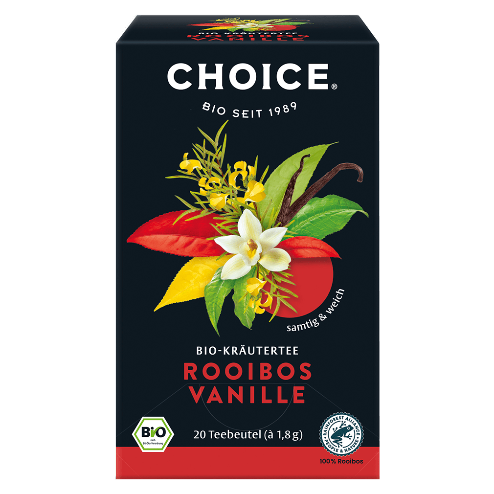 Bio Rooibos Vanille von CHOICE bei greenist.de